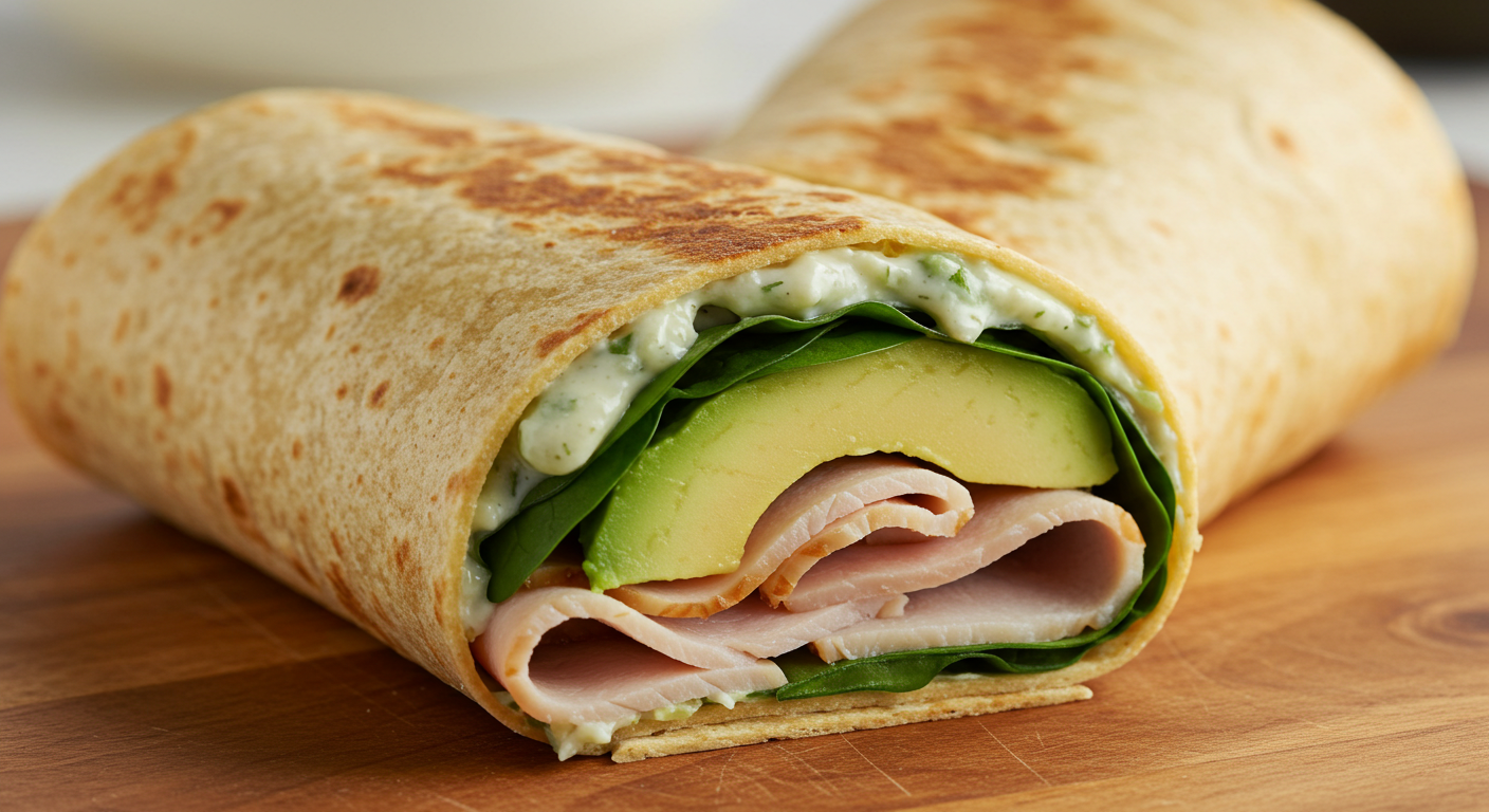 Turkey Avocado Wrap: Creamy, Savory, and So Satisfying - Global Kitchin Recipes